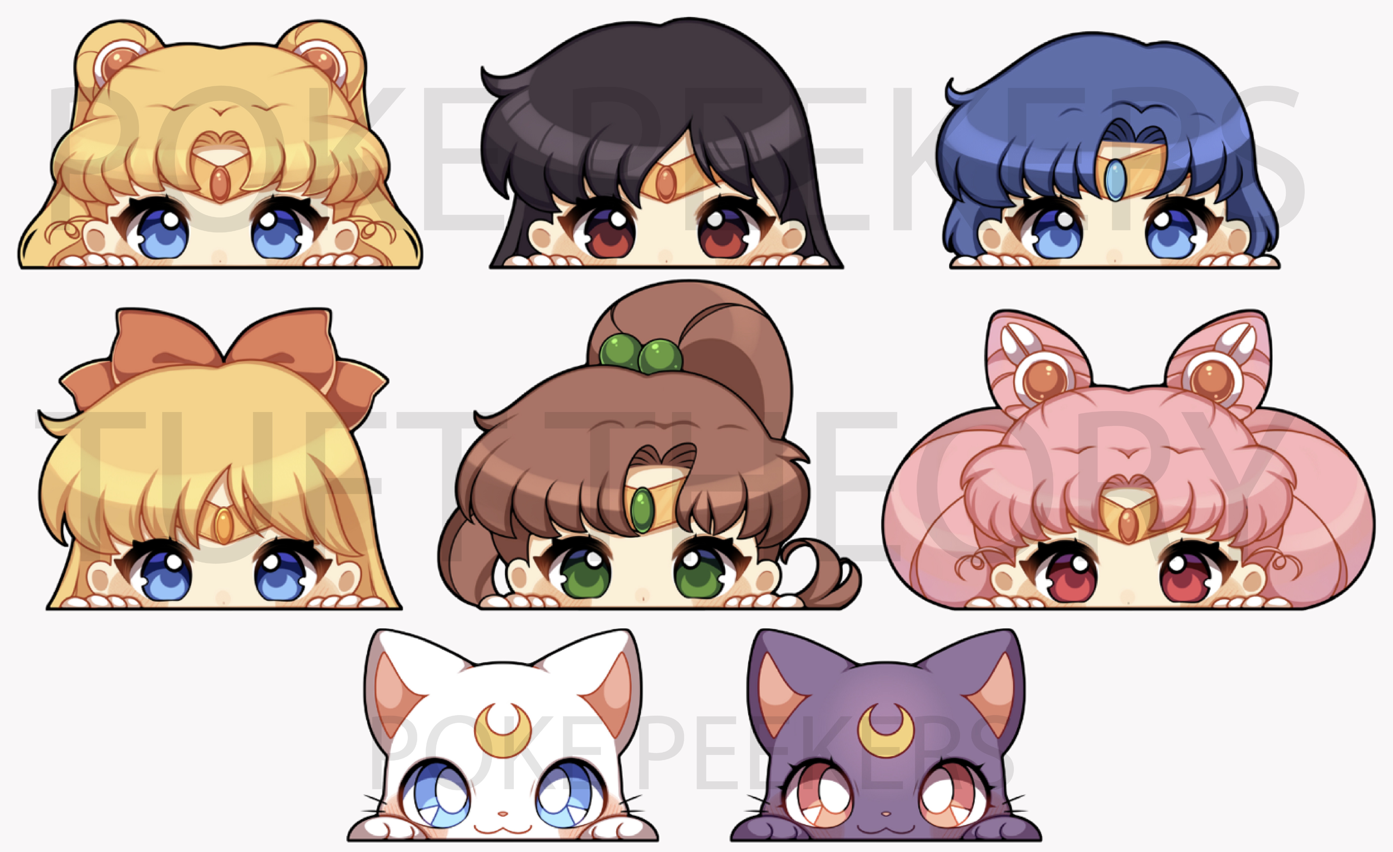 Sailor Moon Peekers – Tuft Theory